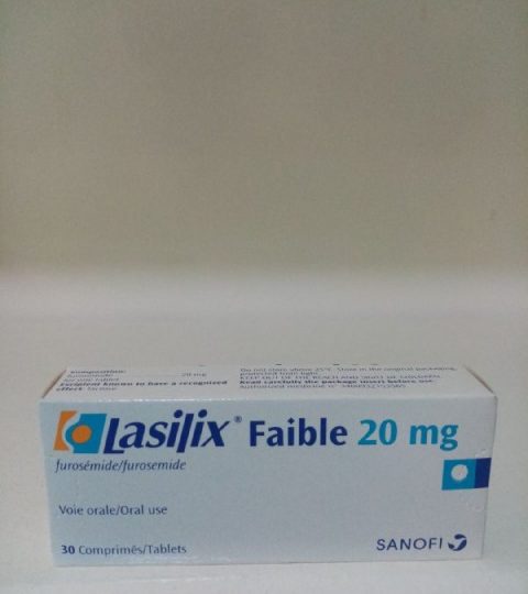 Lasilix faible 20mg/30tabs | HarakaMeds