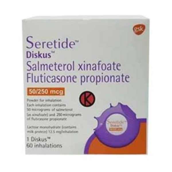seretide diskus 250/50mcg 60 doses | HarakaMeds