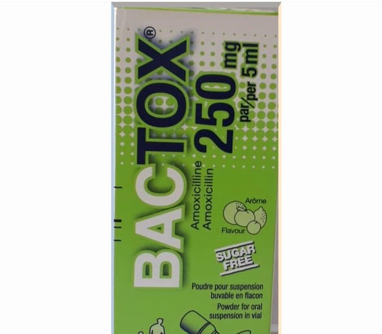 Bactox 250mg sirop 60 ml | HarakaMeds