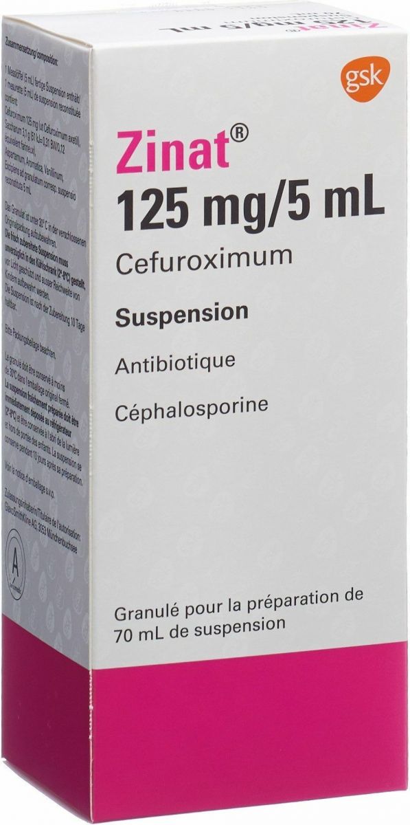 ZINNAT 125MG/5ML 80ML SUSPENSION | HarakaMeds