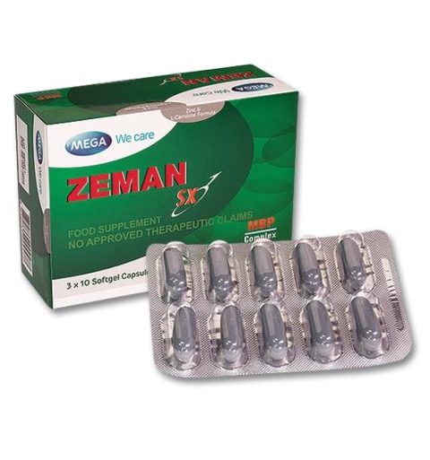 ZEMAN SX CAP 3X10 | HarakaMeds