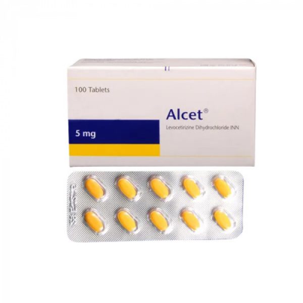 ALCET 5MG (LEVOCETRIZINE) [ 100 COMP] | HarakaMeds