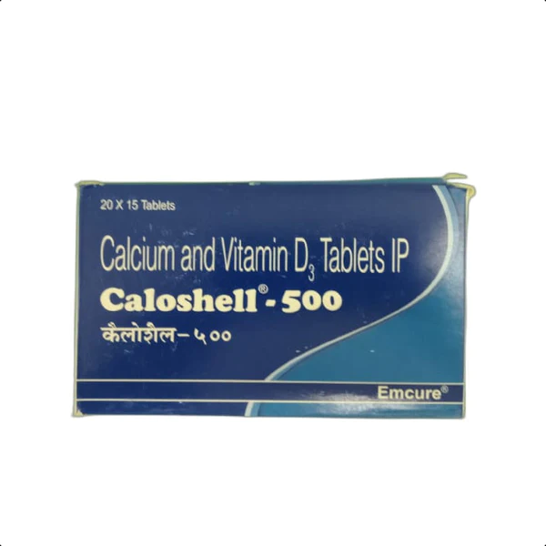 CALOSHELL (CALCIUM+VIT. D) 500MG [300tabs] | HarakaMeds