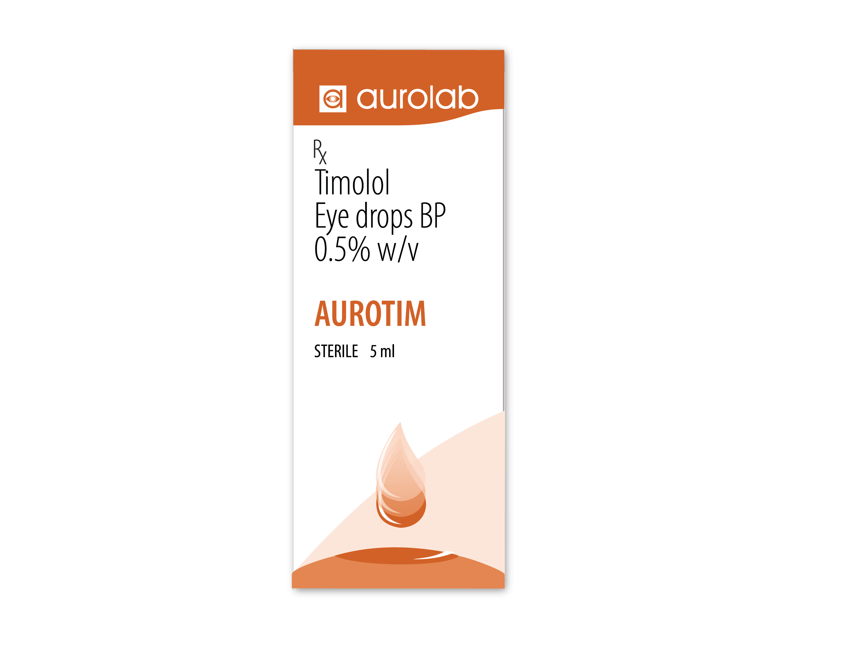 AUROTIM (TIMOLOL) 0.5% COLLYRE 5ML | HarakaMeds